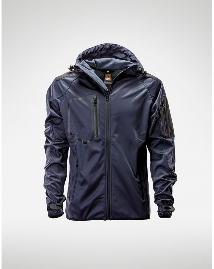 Workwear Softshell Navy Outfit - Abbigliamento da lavoro FBM Wear